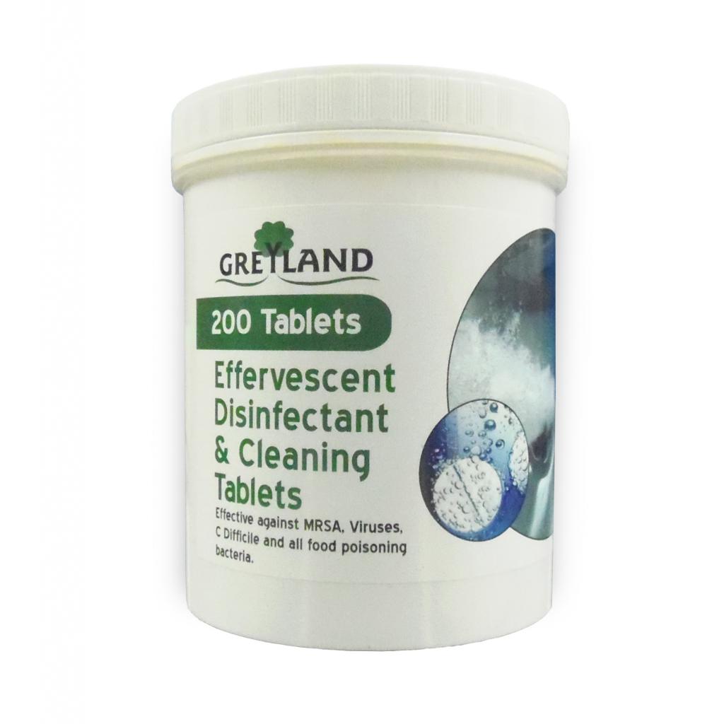 Effervescent Disinfectant & Cleaning Tablets | Greyland Limited