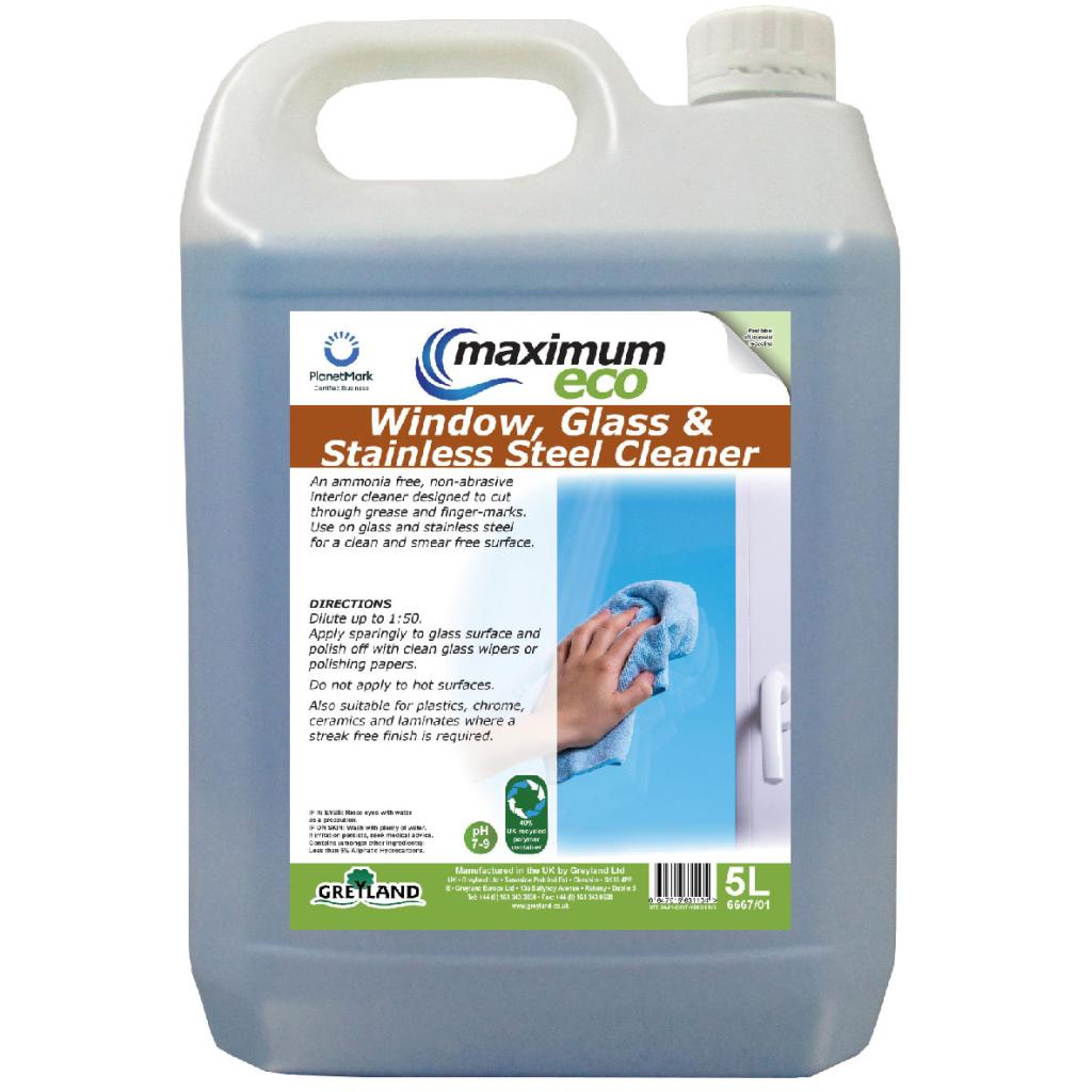 Maximum Eco Window, Glass & Stainless Steel Cleaner | Greyland Limited