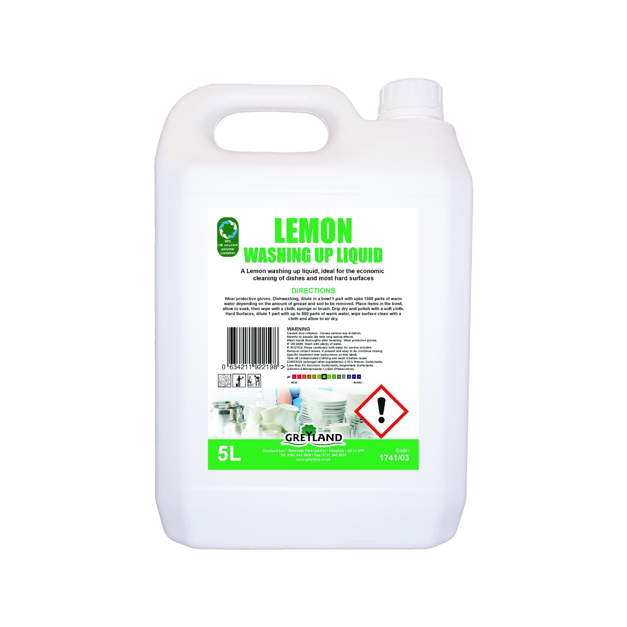 Lemon Washing-Up Liquid | Greyland Limited