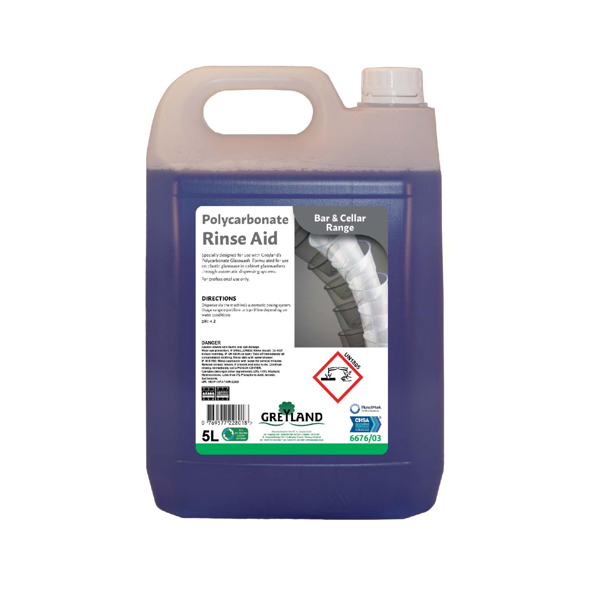 Polycarbonate Rinse Aid